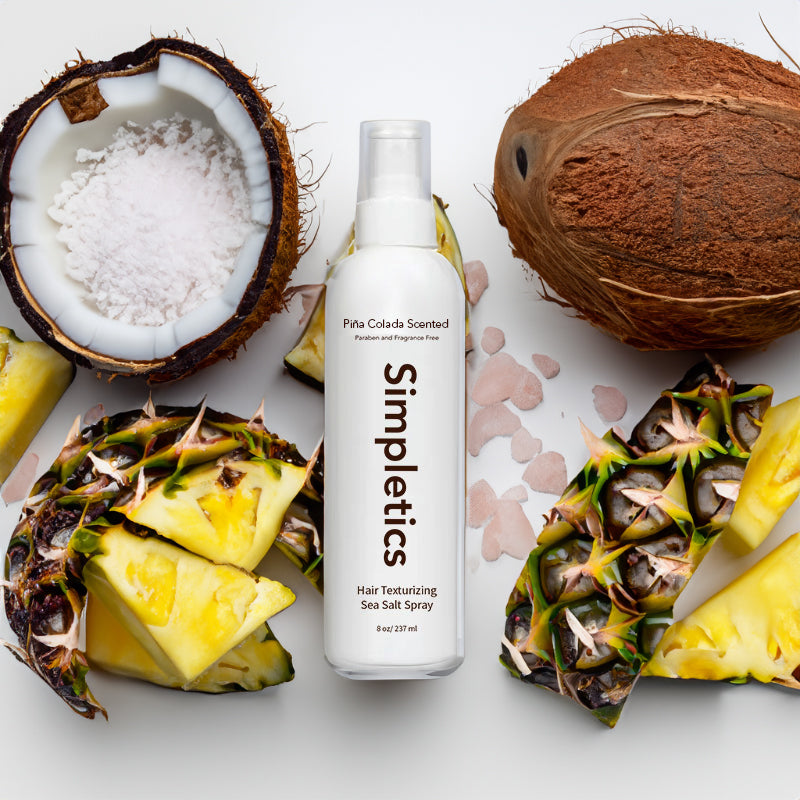 The Simpletics Pina Colada Sea Salt Spray Is BACK: Simple Ingredients,