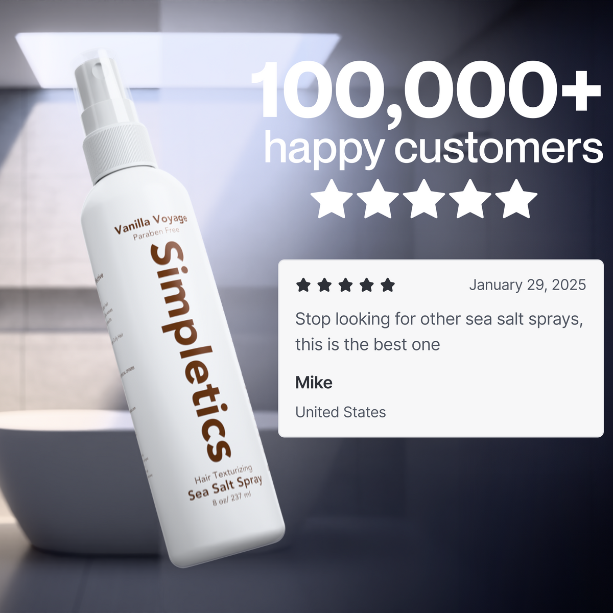 Himalayan Sea Salt Styling Spray for Hair – Simpletics